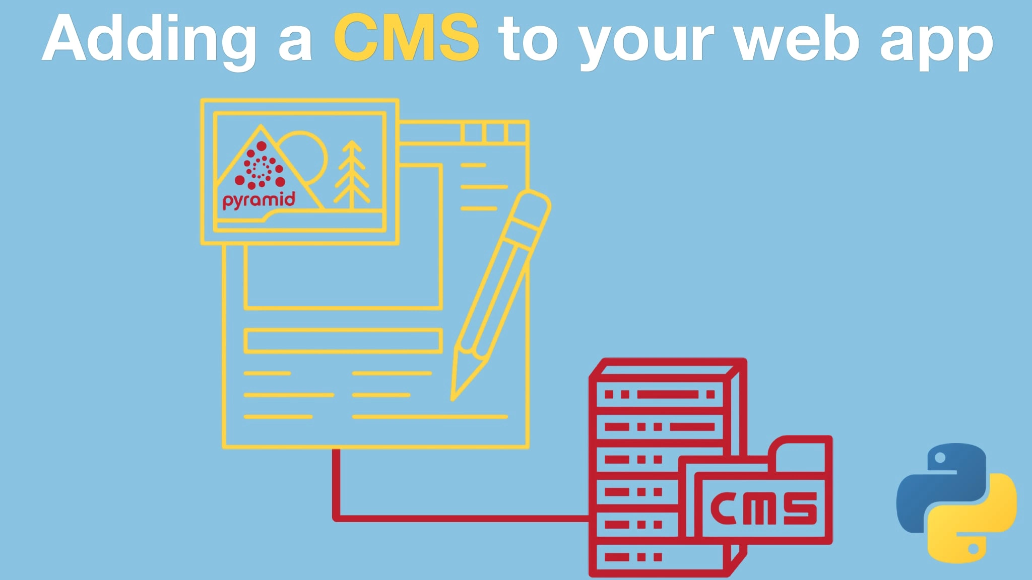 Adding A Cms To Your Pyramid Web App Online Course Talk Python Training